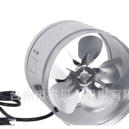 4/6/8 Inch Silent Inline Duct Booster Exhaust Fan Intake Out Take ...