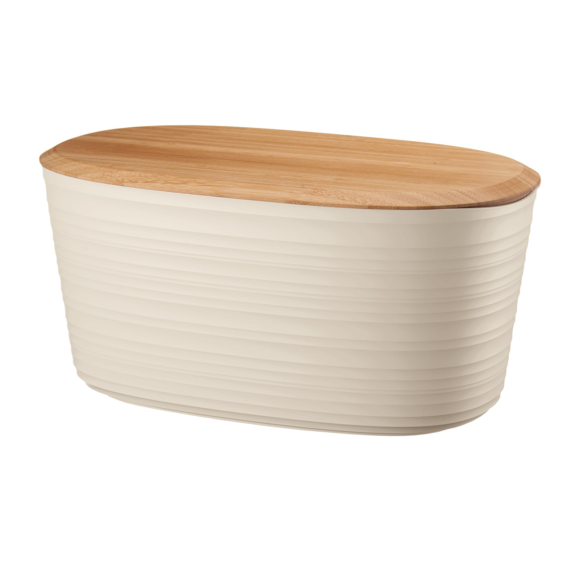 Guzzini - Bread Bin W/Bamboo Breadboard Top Tierra - Walmart.com