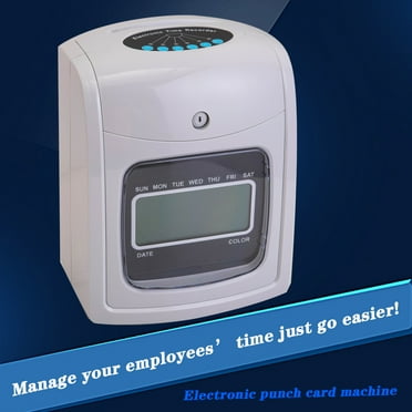 Royal TC100 Plus Time Clock Black - Walmart.com