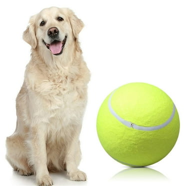 Waloo Oversized Extra Large 9.5 Inch Jumbo Tennis Ball for Dogs with ...