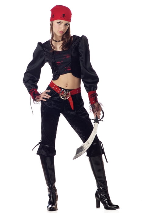 Gothic Pirate Lady Teen Costume - Walmart.com
