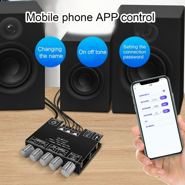 Mini Amplifier Board,Digital Audio Power Amplifier Stereo Audio Amp ...