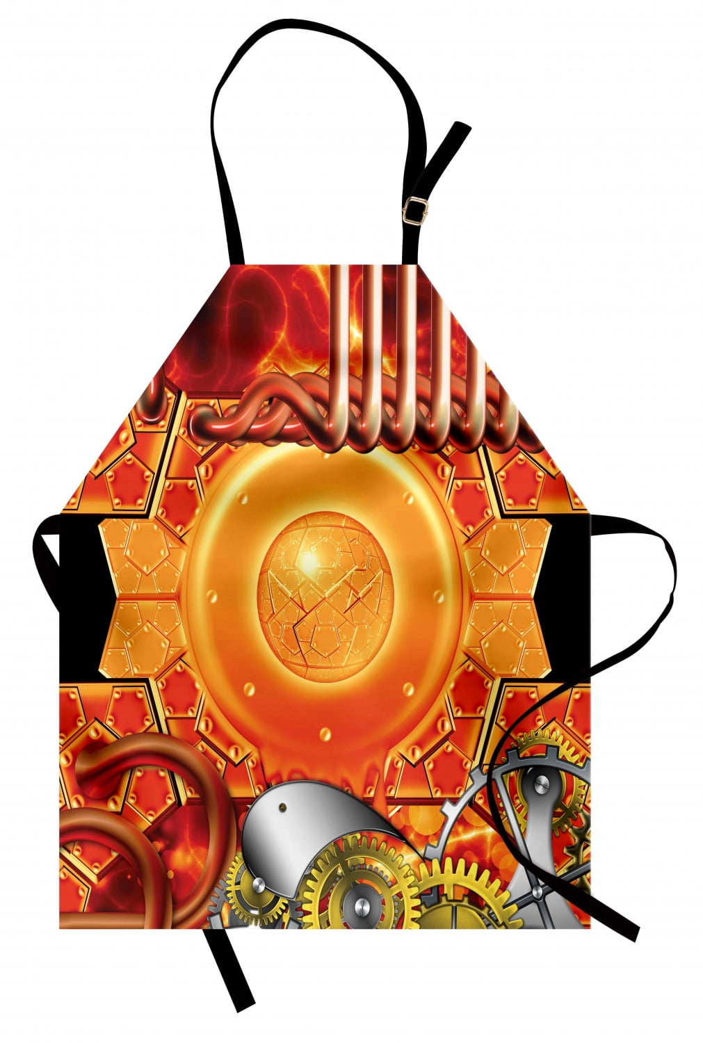 Steampunk Apron Steampunk Retro Mechanism Antique Engine Gear Ancient ...