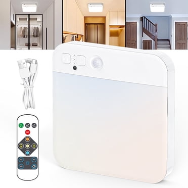 QYUN-Battery Operated Led Celling Lights With Auto Motion Sensor, Smart ...