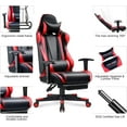 Gaming Chair with Footrest, Computer Desk Chair, Reclining Chair Seat ...
