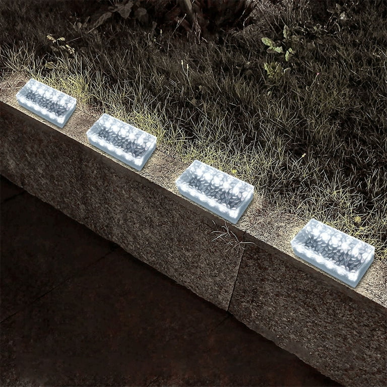 Solar Brick Paver Landscape Light
