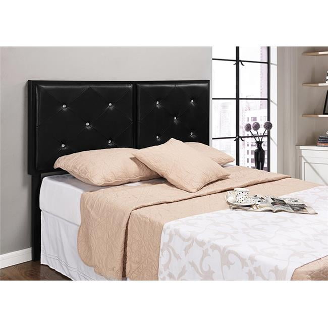 KB B8038Q 3 x 64 x 47 in. Queen Size Upholstered Headboard - Black ...