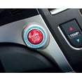 Engine Start Stop Button Cover, Crystal Rhinestone Decor, Baby Blue ...