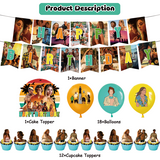 32 Pcs For Outer Banks Theme Birthday Party Decorations,With 1 Happy ...