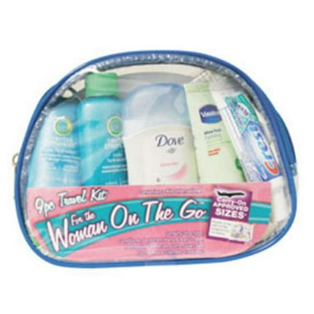 Convenience Kits International 400DAS 9-Piece Womens Travel Kit with ...