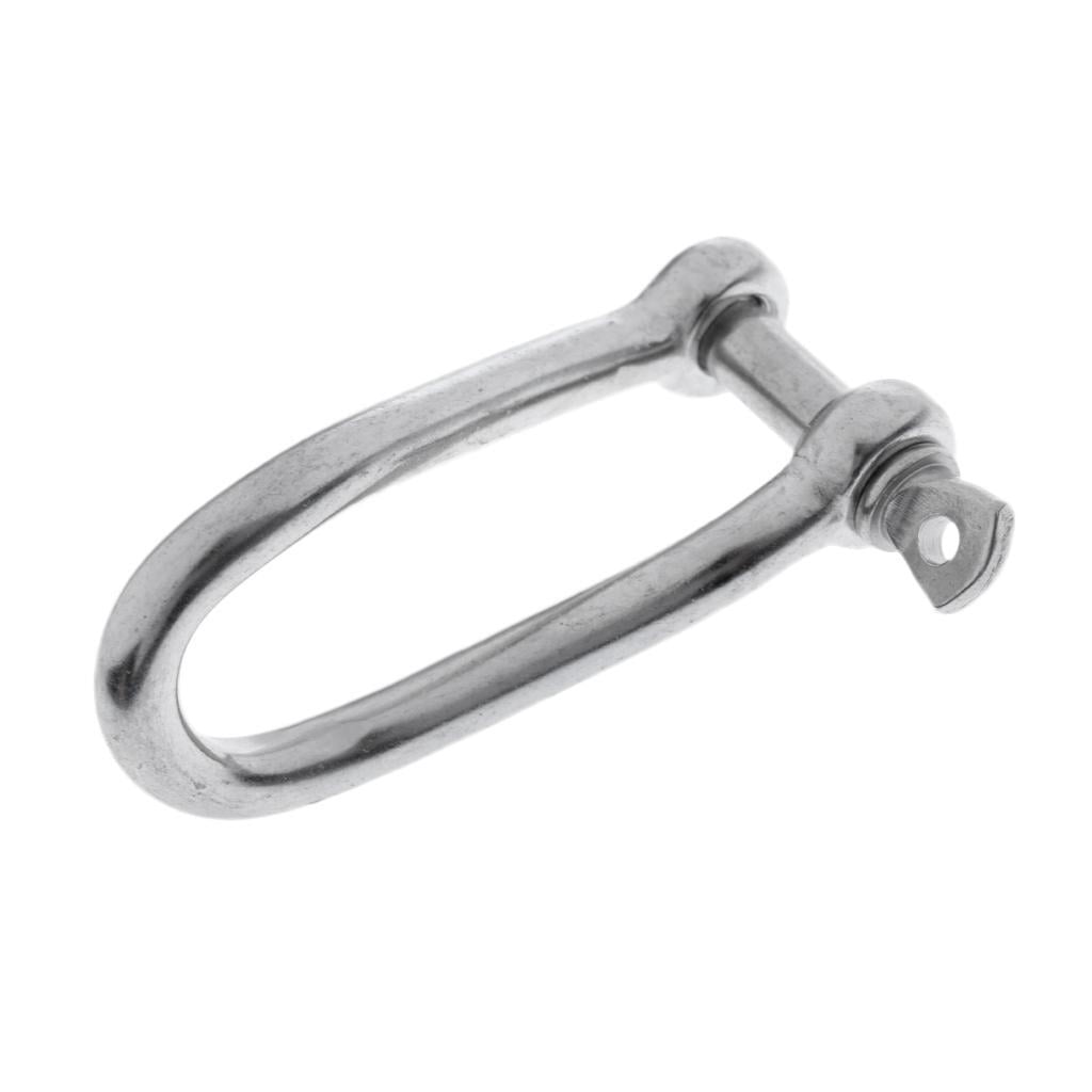 Aoanydony 8mm Boat Marine 316 Stainless Steel Twisted Shackle - Walmart.com