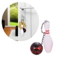 Bowling Key Chain Bowling Pin Keychains Keyholders Bowling Pin Pendant ...