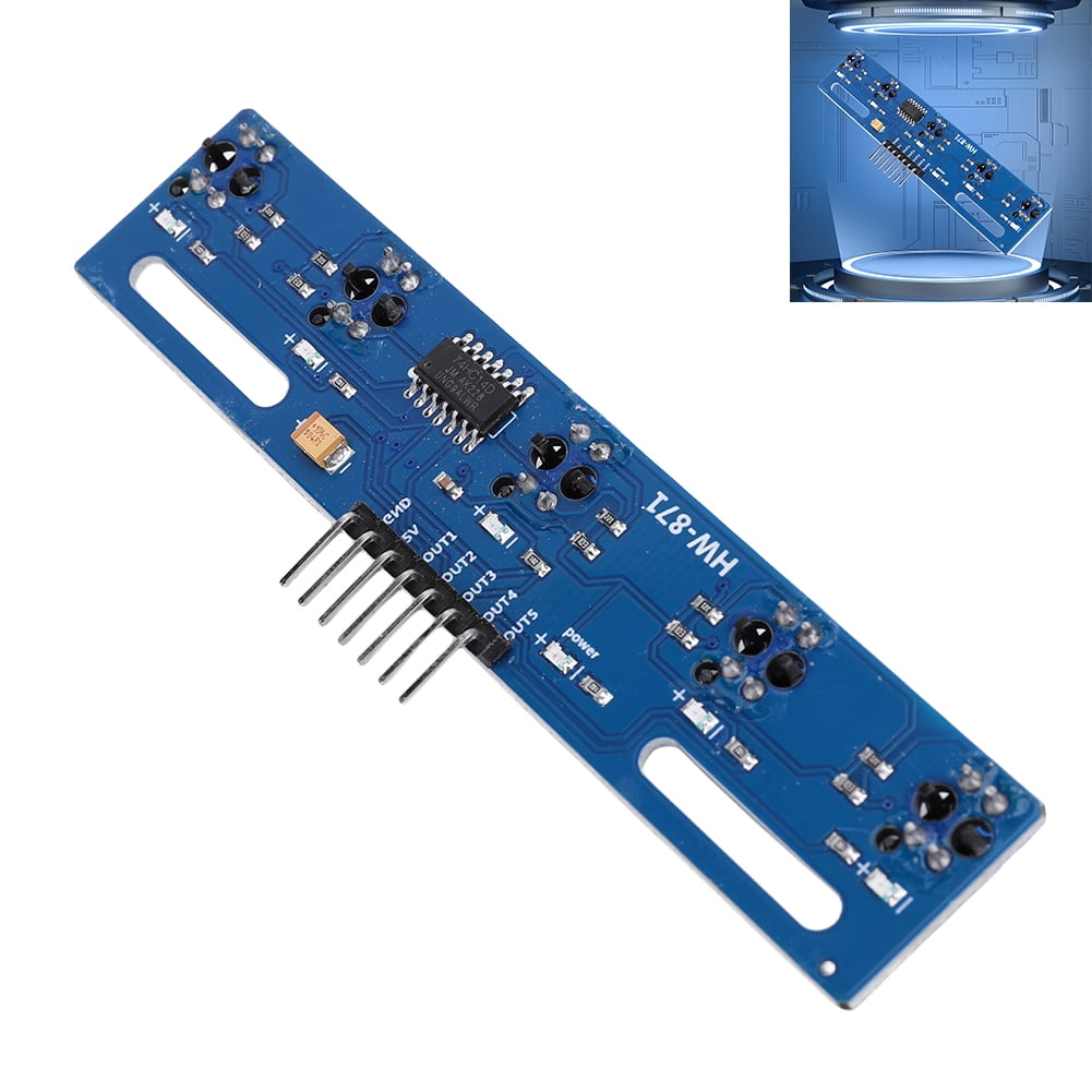 [HW-871] Sensor infrarrojo seguimiento 5 canales Sensor seguimiento ...
