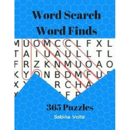 Word Search Word Finds 365 Puzzles: Word search brain entertainment for ...