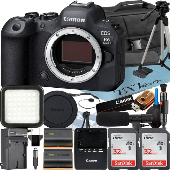 Canon EOS R6 Mark II Mirrorless Camera with Stop Motion Animation ...