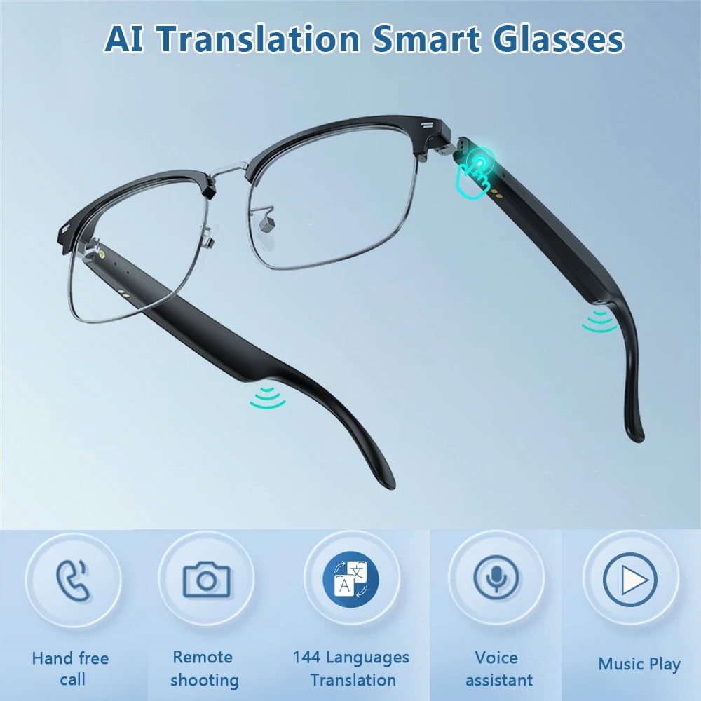 Click here for Zonyee Ai Translator Glasses  Translator Smart Blu... prices