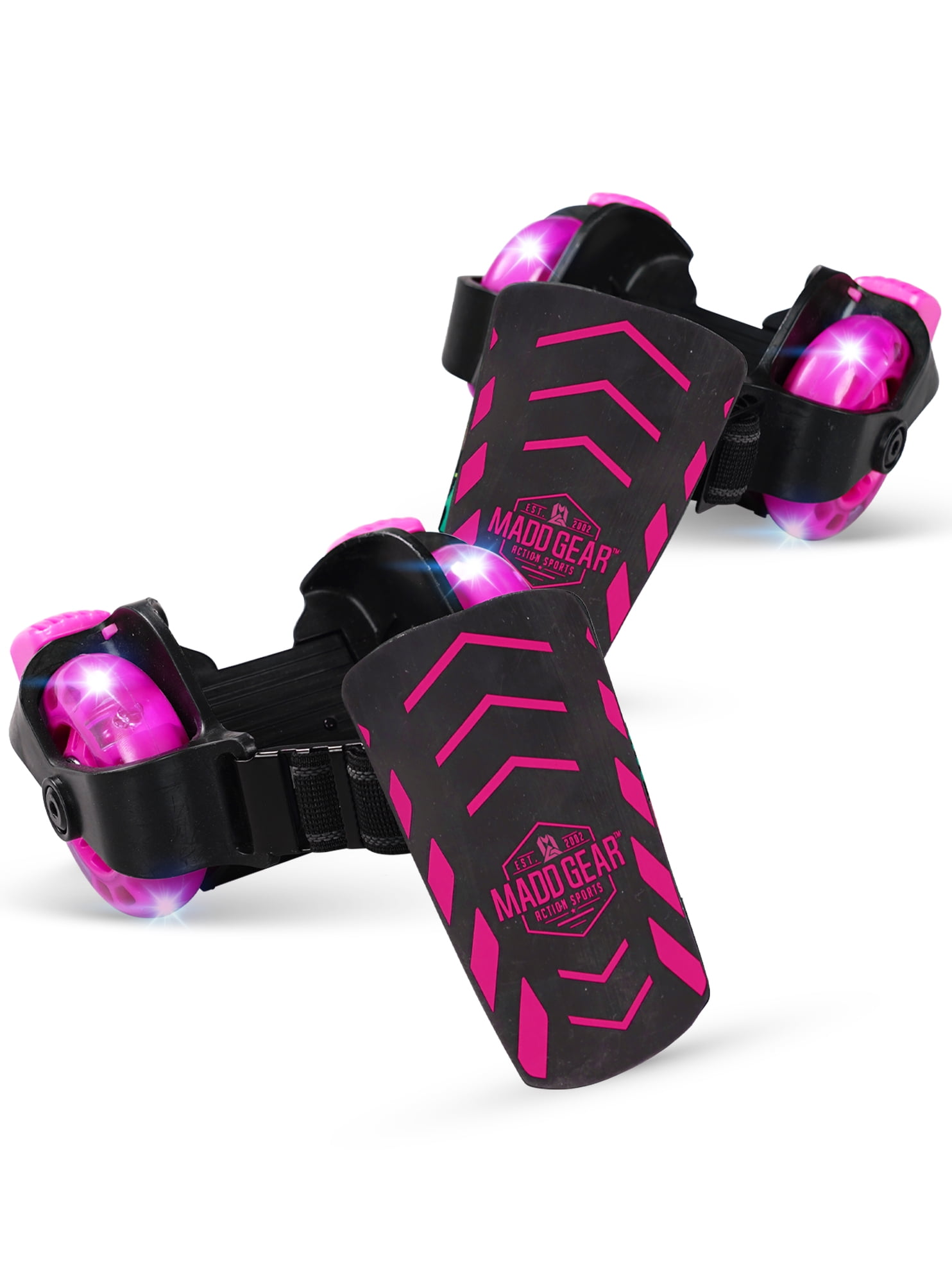 Madd Gear Light-Up Rollers Heel Skates LED Wheels Adjustable to Fit ...