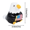 10PCS Mini Resin Bald Eagle Figurines,Miniature Independence Day ...