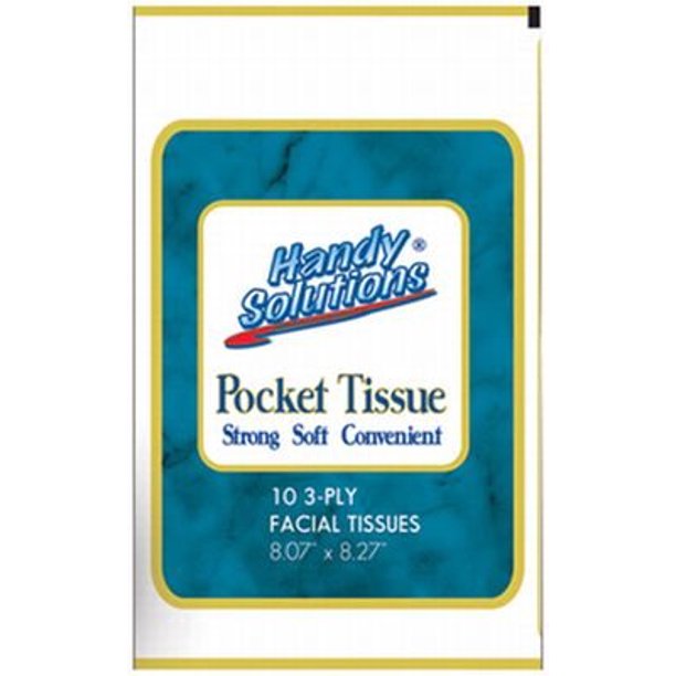 Handy Solutions Pocket Tissue (3-Pack) - Walmart.com