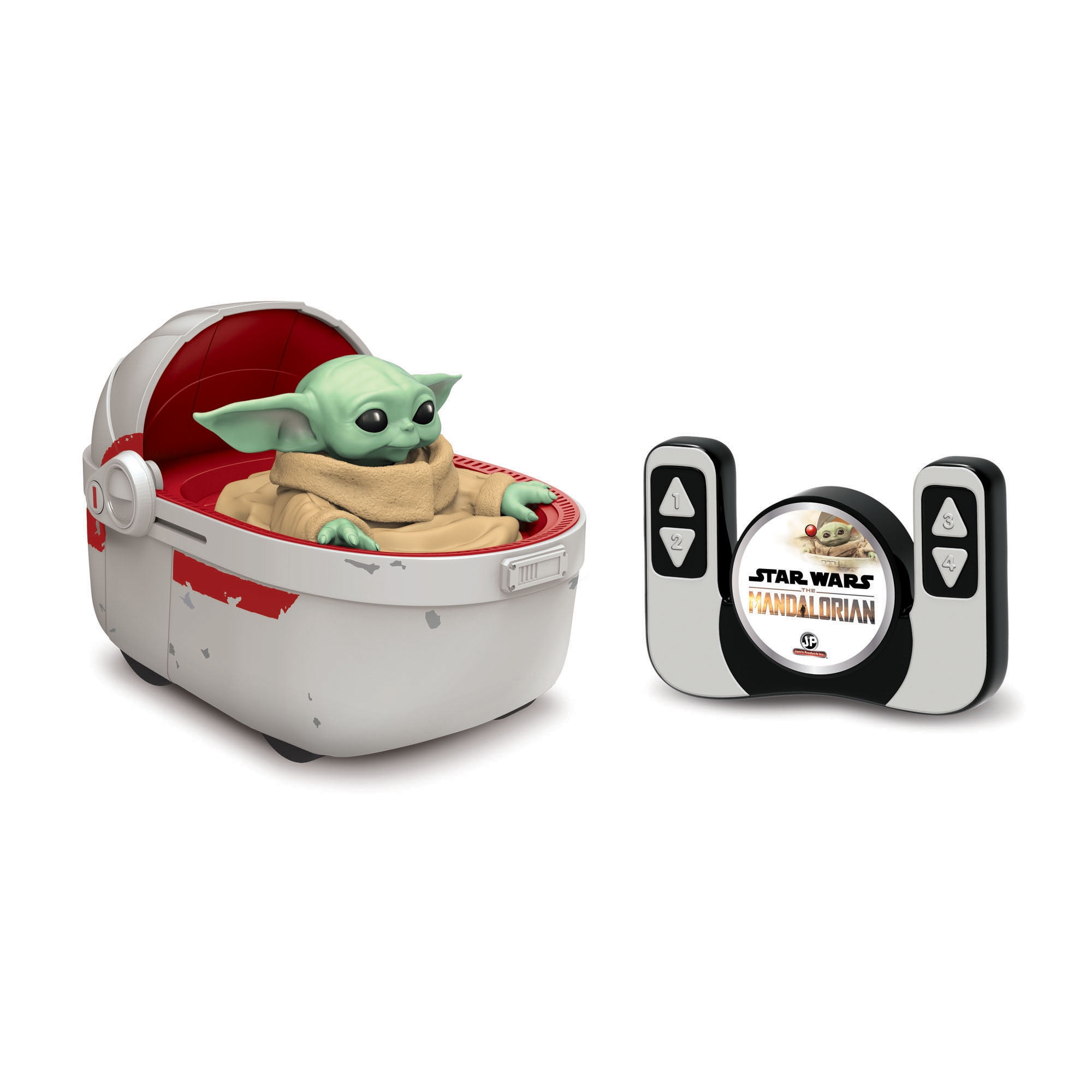 Star Wars - The Mandalorian 9" Radio Controlled Grogu & Hover Pram ...
