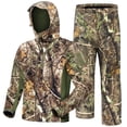 WTVIDAS Hunting Clothes for Men with Lining, Compatible Water Resistant ...