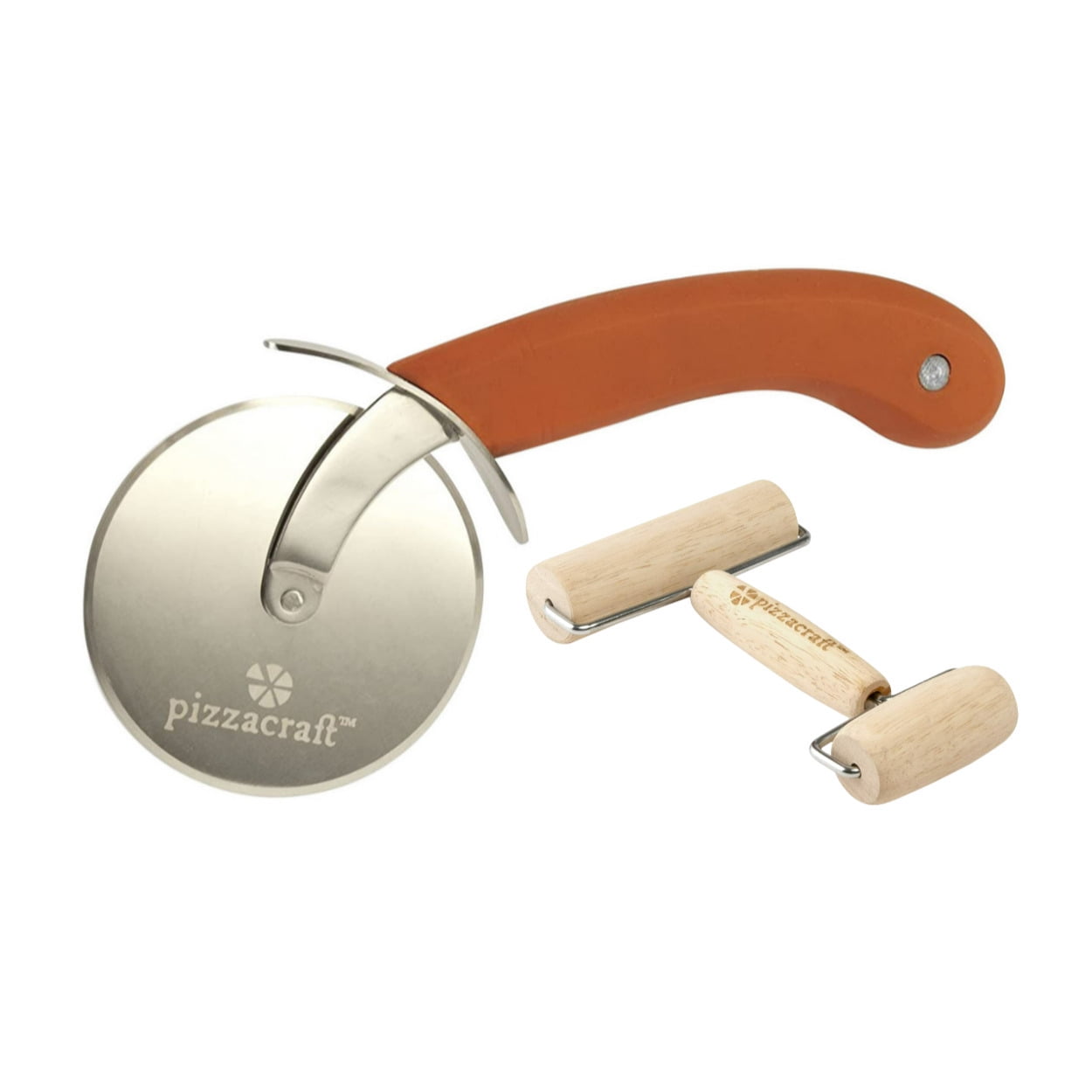 Pizzacraft PC0204 3-Inch Stainless Steel Rolling Pizza Cutter with ...