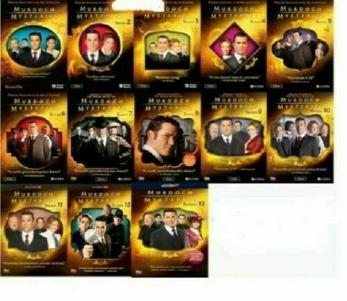Murdoch Mysteries: Seasons 1-13 DVD The Complete Series Box Set NEW ...