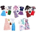 Barbie Fashion with 2 Outfits and Accessories (Styles May Vary ...