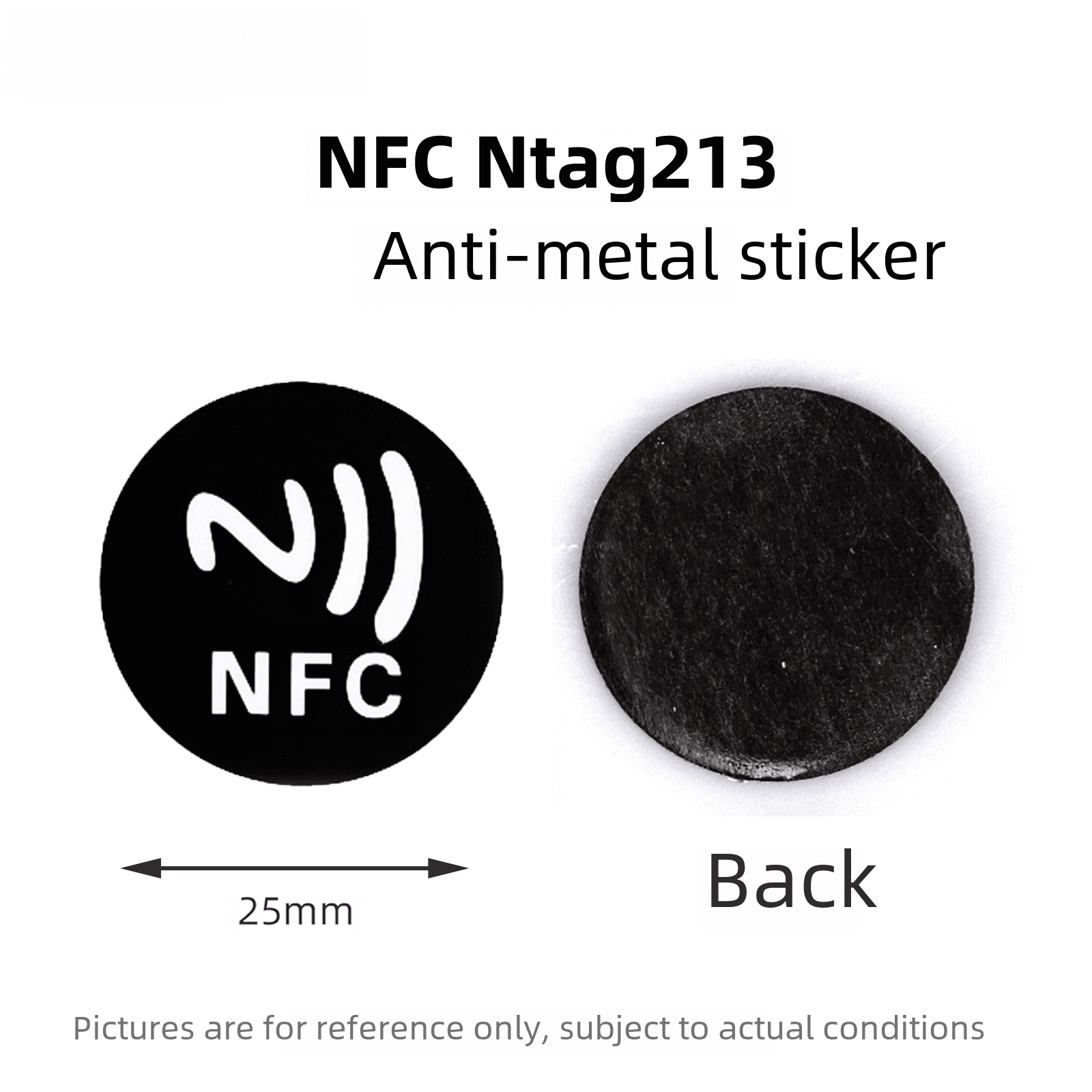 Pegatinas NFC antimetálicas Etiqueta adhesiva colaborativa multipantalla para computadora Huawei ...