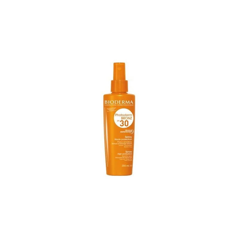 Protector Solar Bioderma Photoderm BRONZ Spray SPF30 200ml Bioderma ...