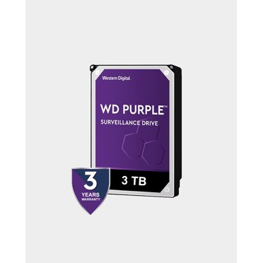 WD Purple 2TB Surveillance Hard Disk Drive - 5400 RPM Class SATA 6 Gb/s ...