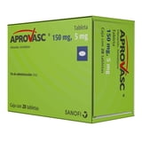 Aprovasc 150 mg/5 mg 28 tabletas | Walmart en línea