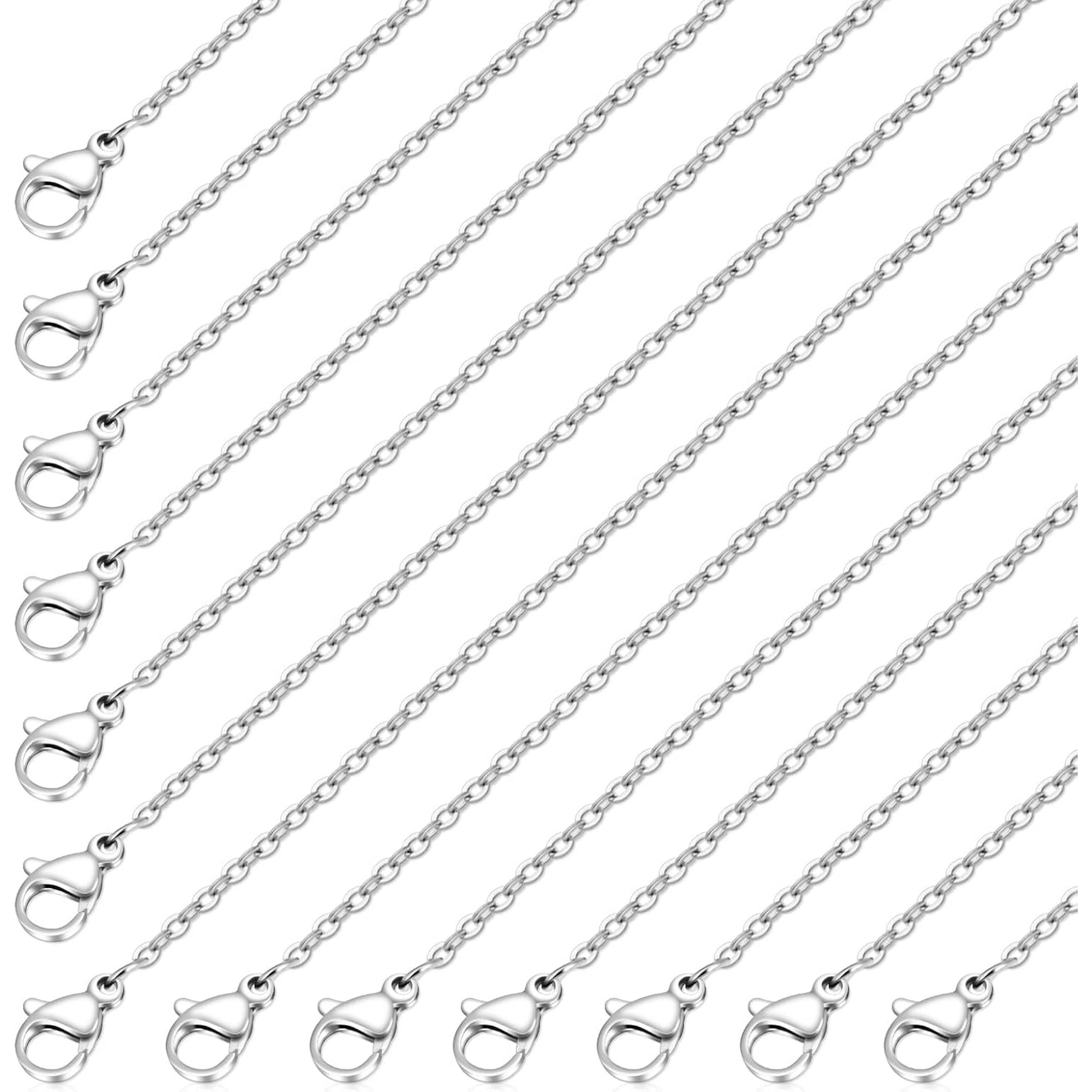Click here for Flafree 20pcs Necklace Chain With Lobster Clasps F... prices