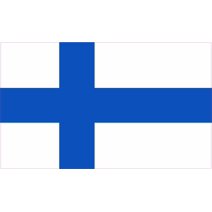 Finland Finnish Flag, Nickel Plated Metal Popcap Bottle Opener Keychain ...