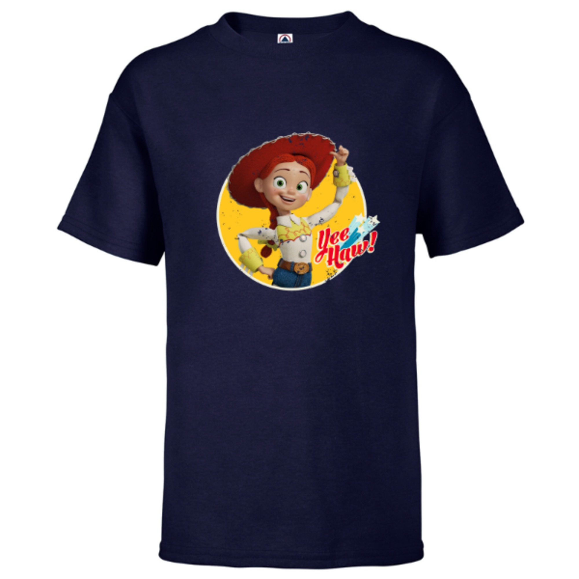 Disney Pixar Toy Story 4 Cowgirl Jessie Yee Haw T-Shirt - Short Sleeve ...