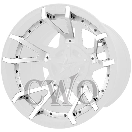 White XD Series XD827 Rockstar 3 Split Spoke Insert For 20x10 Wheel ...