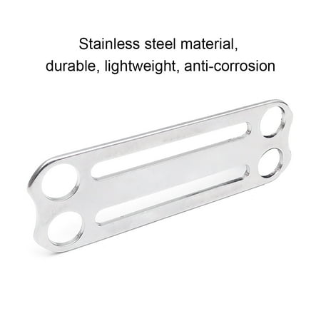 Weight Belt Slid Keeper Sidemount Accessories Practical Stainless ...