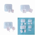 ANXPTIME Mini Dessert Tray Plate Mold Miniature Food Play UV Resin Mold ...