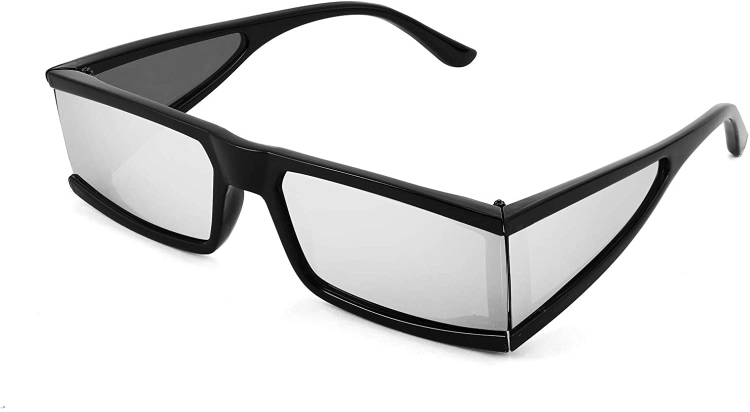 FEISEDY Cool Futuristic Rectangular Sunglasses Cyber Men Women Punk ...