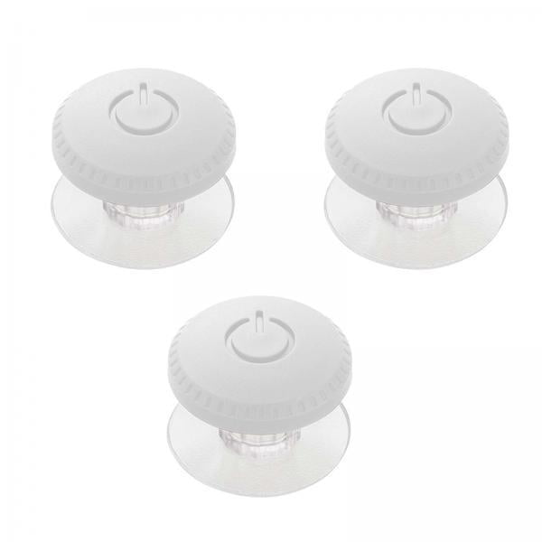 Tnarru 4x3 Pieces Toilet Flush Button Home Decor Easy Installation ...