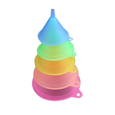 Farberware Professional Silicone Funnels, 3-pieces in Assorted Colors ...