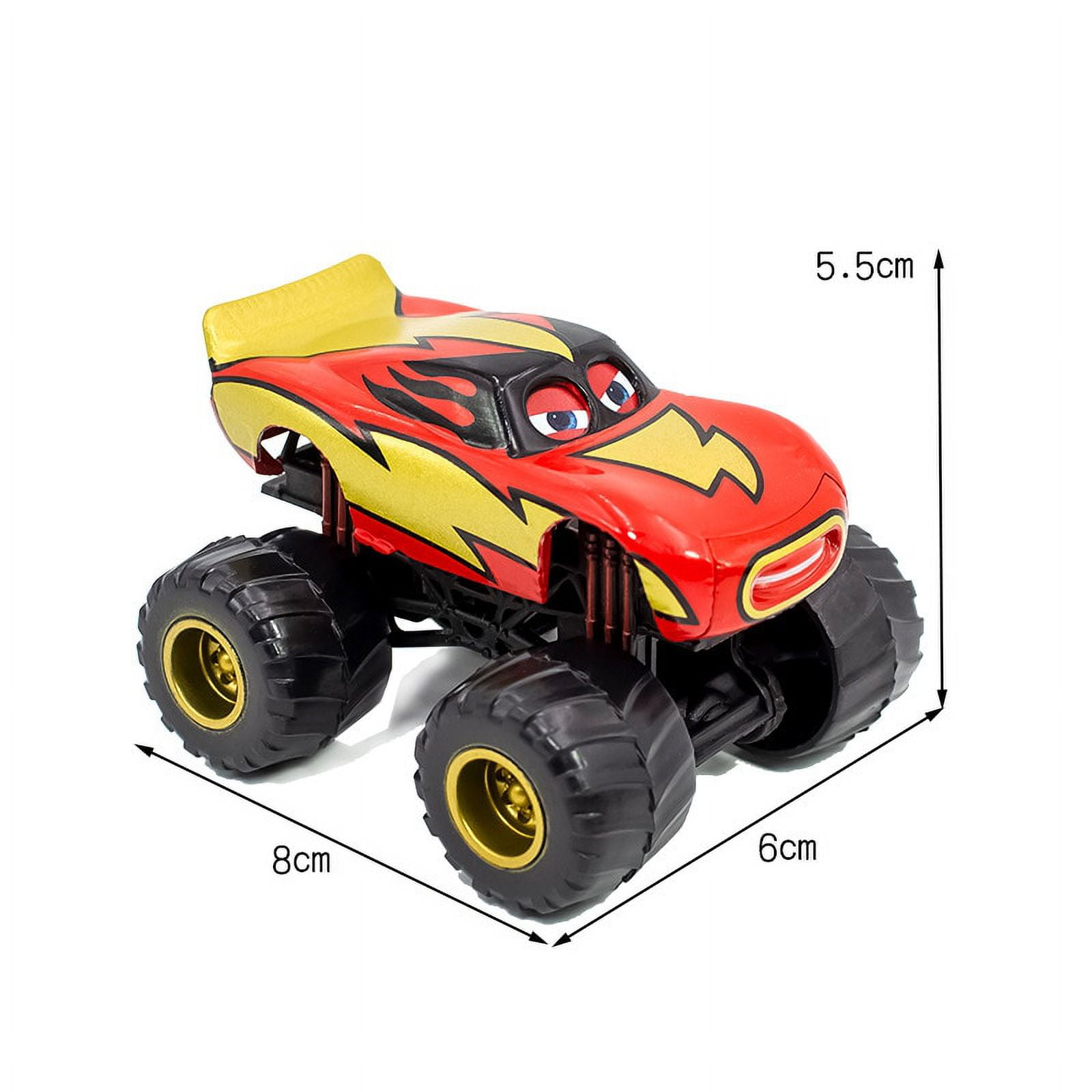 WJSDDXD Disney Pixar Cars Forklift Harvester Fritter Lightning Mcqueen Dr Damage Rare Diecast Vehicle Car Boy Toy Model Kid Toy Gift LZ