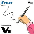 Pilot Hi-Tecpoint V5 0.5mm Extra Fine Point Pure Liquid Ink Roller Ball ...
