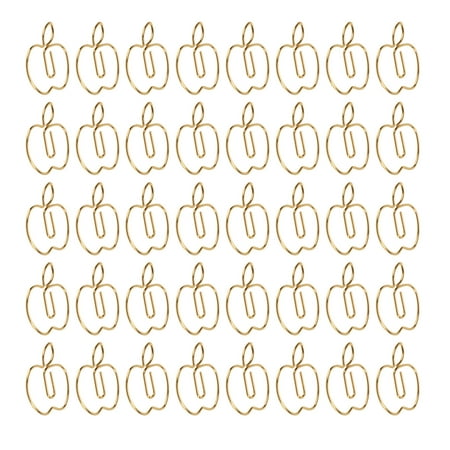 Apples Paper Clip, Large Size Creativity Paper Clip Metal Material For ...