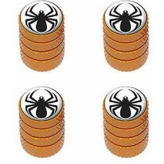 Spider Black Spiderman Tire Rim Wheel Aluminum Valve Stem Caps ...