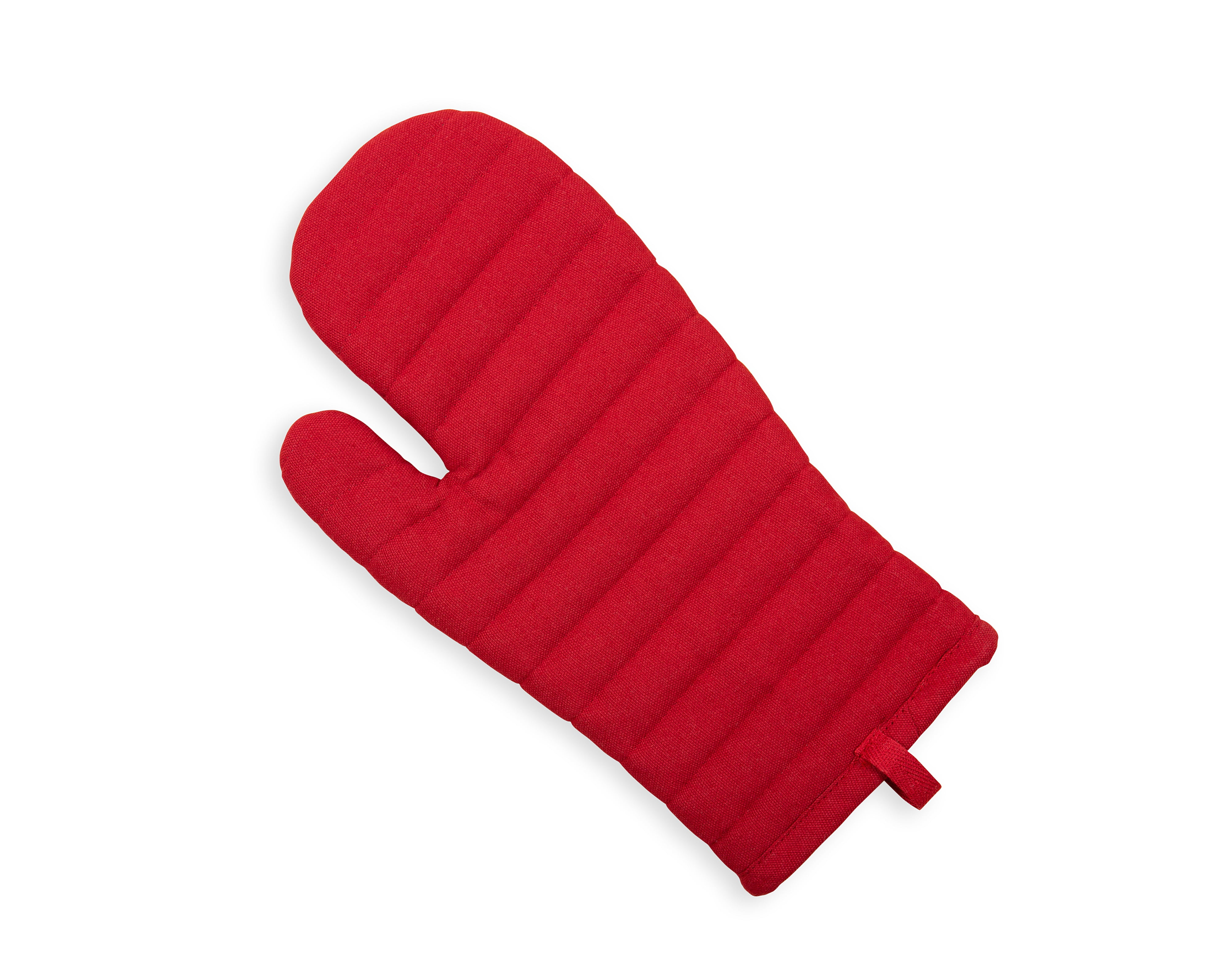 Mainstays Cotton Oven Mitt, 7 in x 12.5 in, 1 Piece, Red - Walmart.com