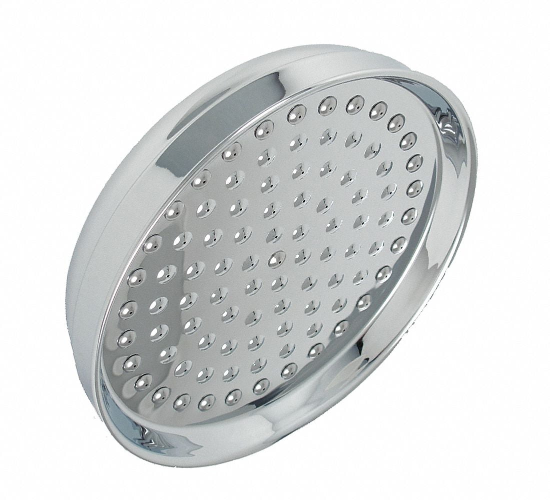 Trident Shower Head,Polished Chrome,6 In Dia 22JN74 - Walmart.com