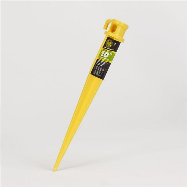 LTL Home Products, Inc. Tuff Spike Yellow Plastic 10-inch Anchor System ...