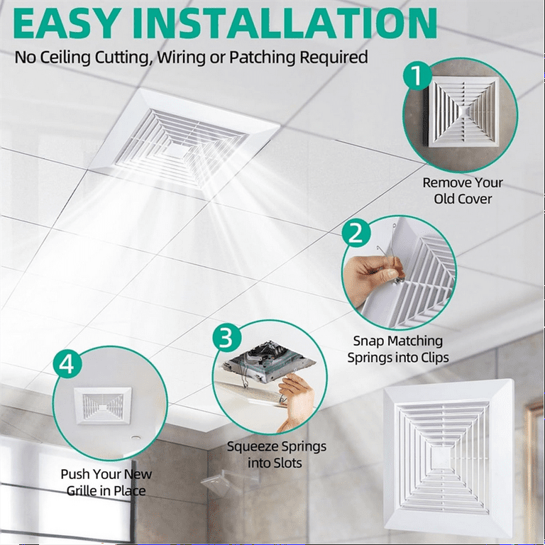 Exhaust Fan Parts Bathroom