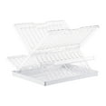 Dish Drying Rack Collapsible, Folding Dish Rack W/drain Tray, Organizer ...